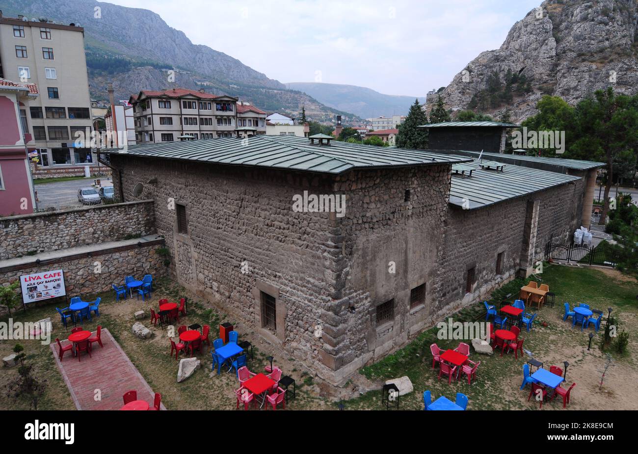 Located in Amasya,Turkey, Bimarhane was built during the Seljuk period ...