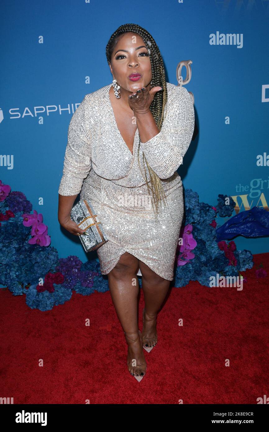 October 22, 2022, Los Angeles, California, USA: BRELY EVANS arrives at ...