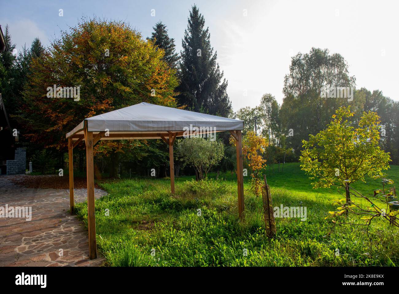 Shade cloth roof hi-res stock photography and images - Alamy