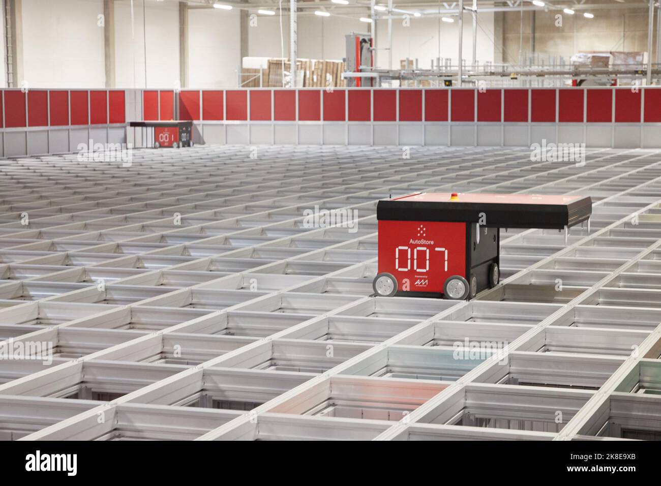 Bad Oldesloe, Germany. 21st Oct, 2022. View of a robot with the number ...