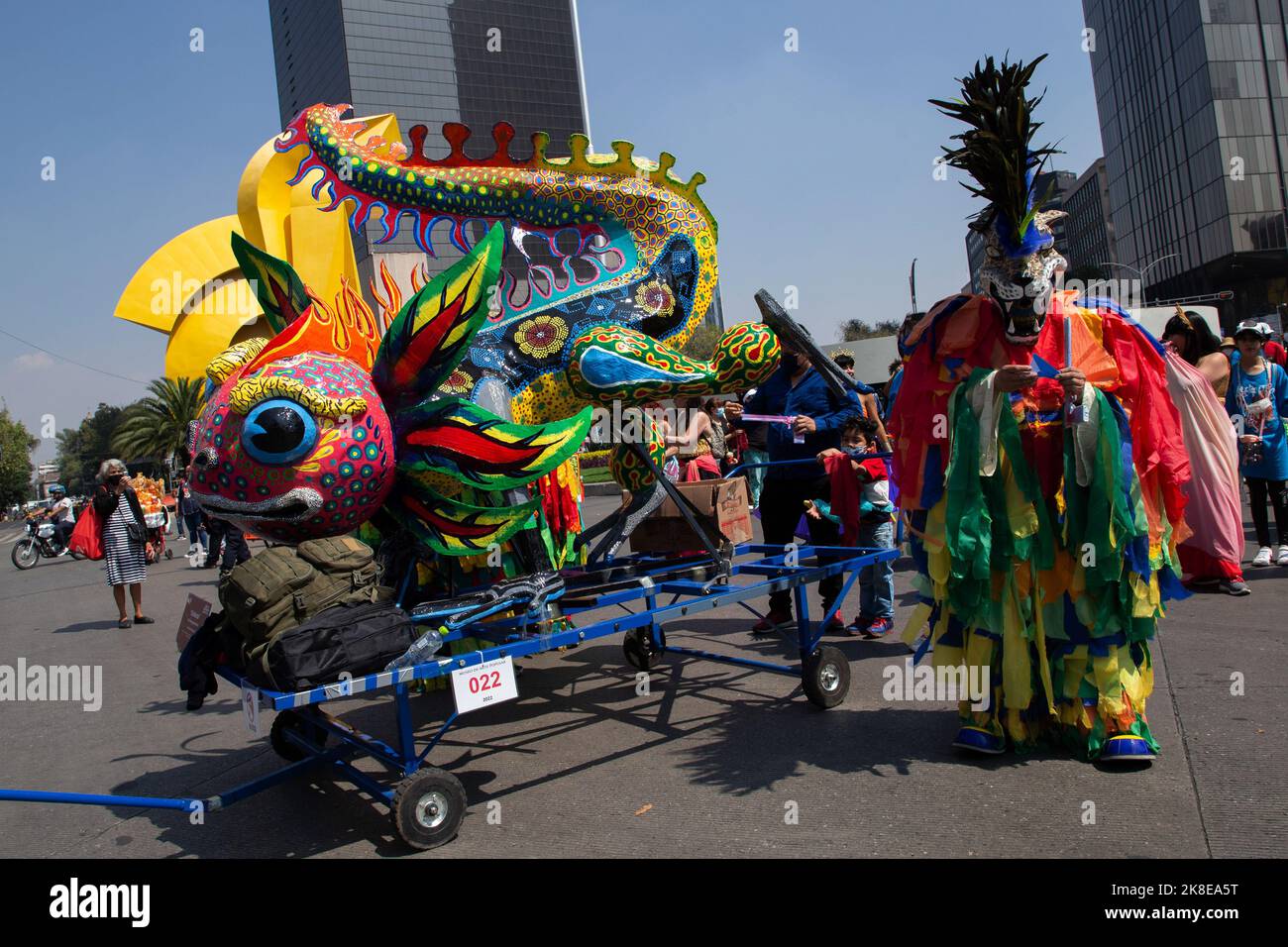 Non Exclusive: October 22, 2022, Mexico City, Mexico. The 14th took ...