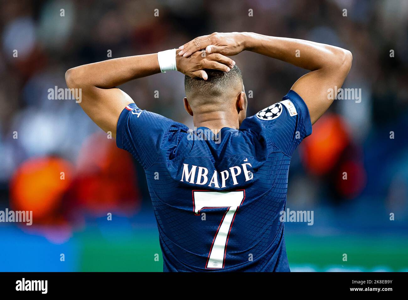 PARIS, FRANCE - OCTOBER 11: Kylian Mbappe of Paris Saint Germain ...