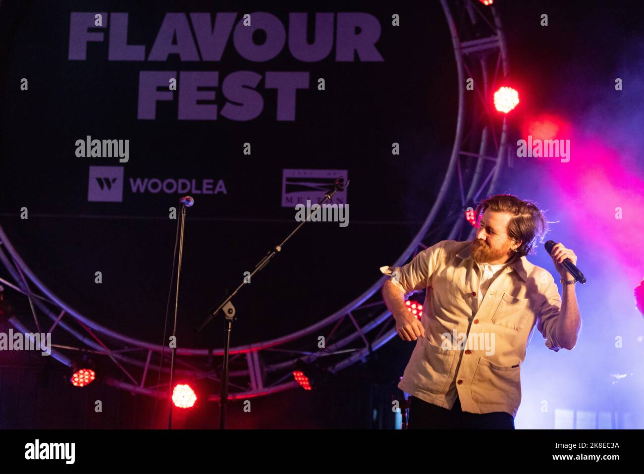 Holy Holy Perform at Flavour Fest Melbourne 2022 Stock Photo - Alamy