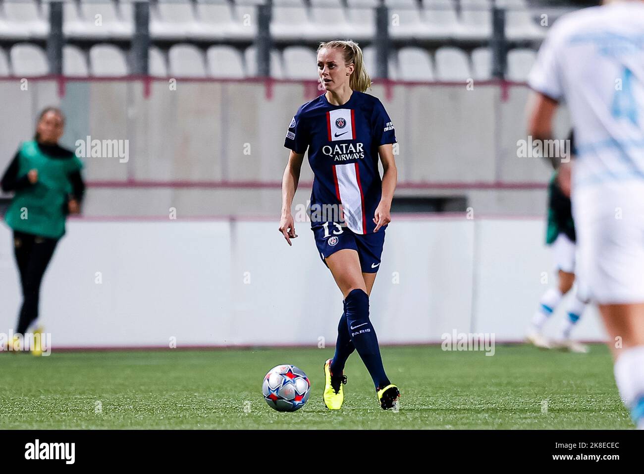 PARIS, FRANCE - OCTOBER 20: Amanda Ilestedt of Paris Saint-Germain in ...
