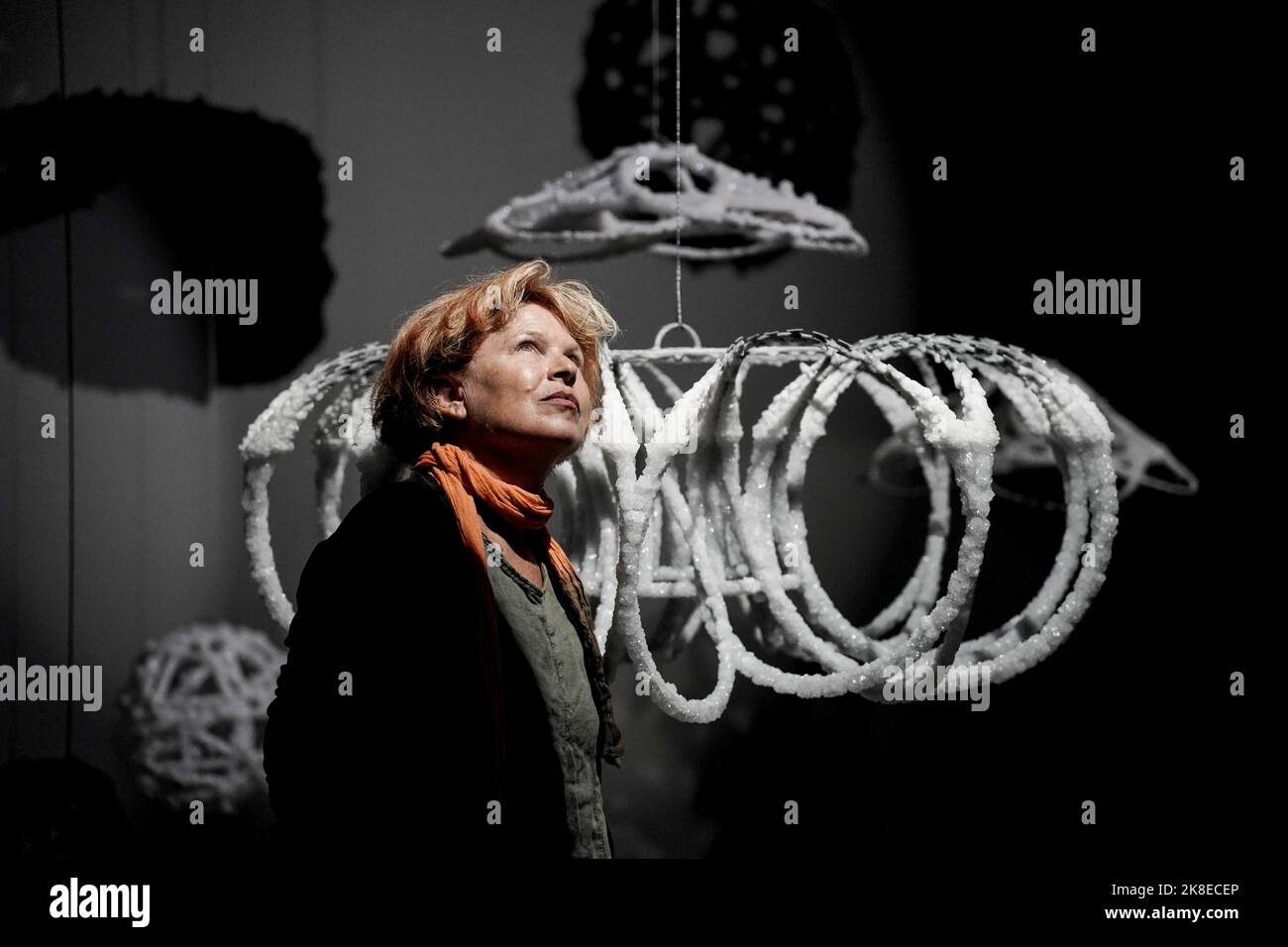 Jerusalem, Israel. 23rd Oct, 2022. Renowned Israeli artist, SIGALIT ...