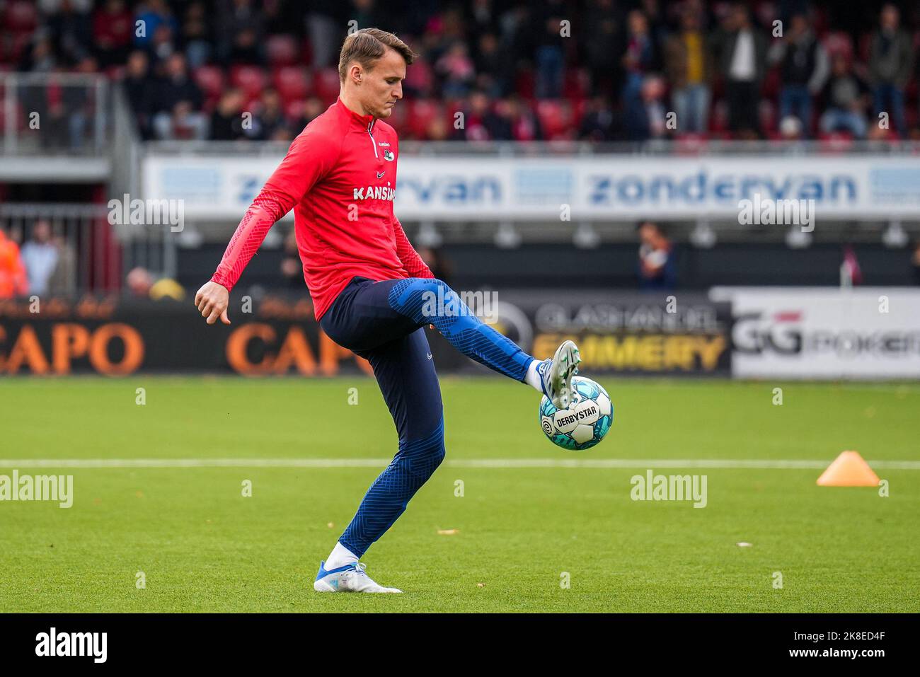 ROTTERDAM - Peer Koopmeiners of AZ Alkmaar during the Dutch Eredivisie ...