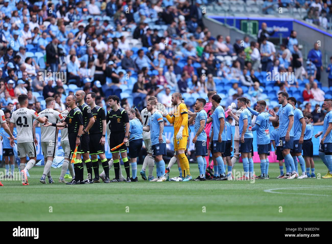 23rd October 2022; Allianz Stadium, Sydney, NSW, Australia: A-League ...