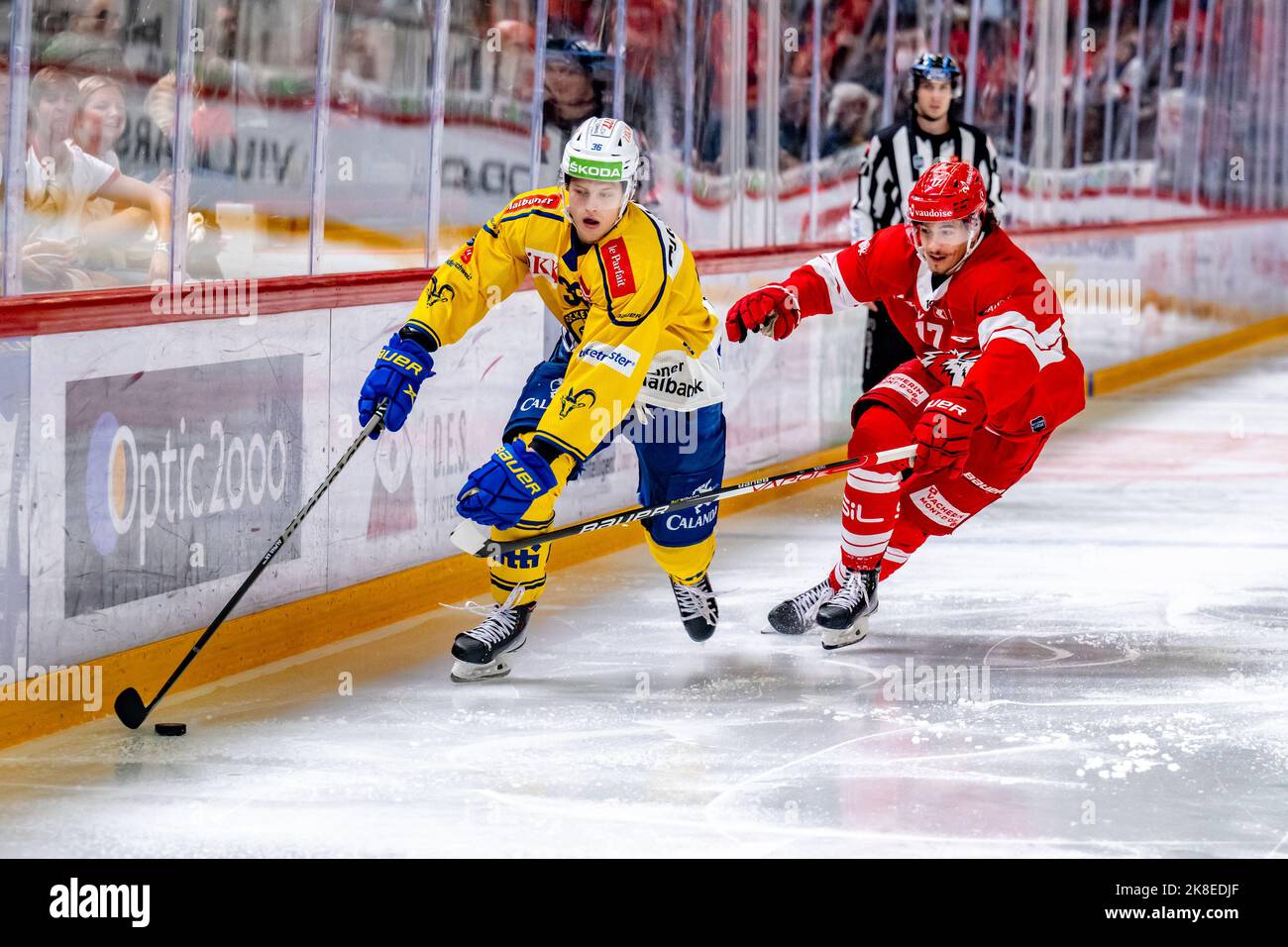 22.10.2022, Lausanne, Vaudoise Arena, NL: Lausanne HC - HC Davos, #36 ...