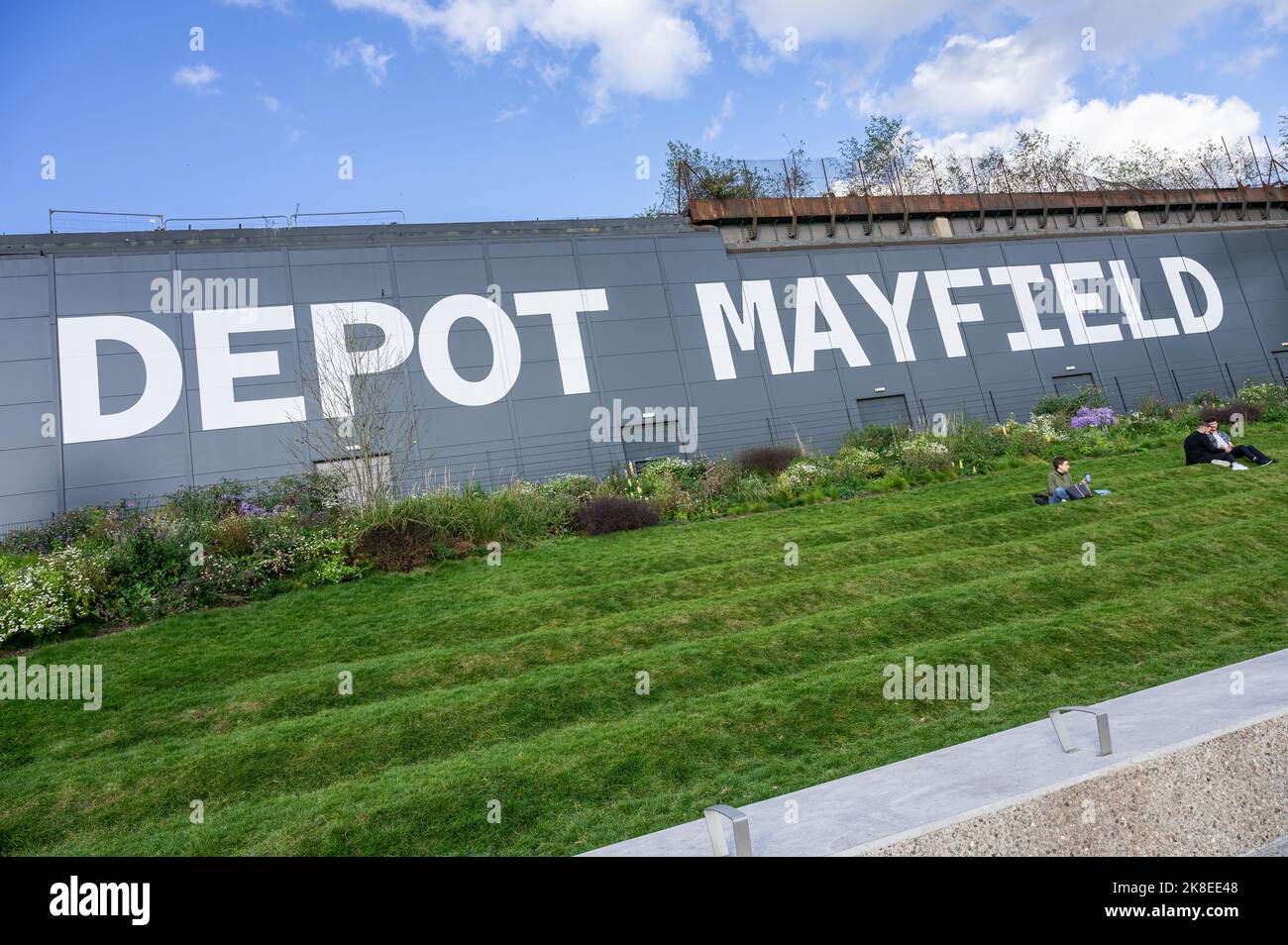 Mayfield Park, Piccadilly, Manchester Stock Photo - Alamy