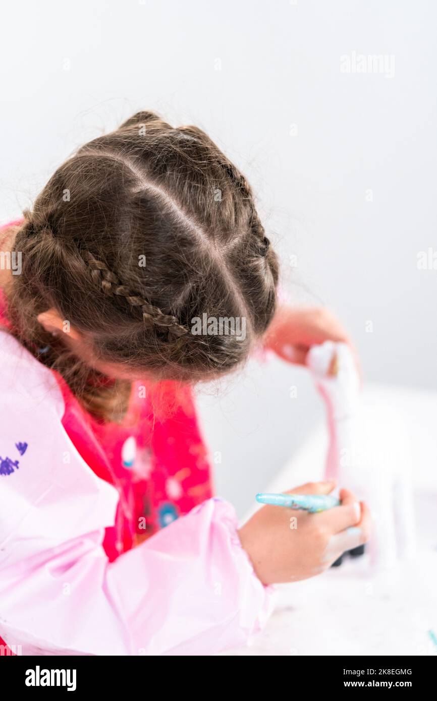 Kids art project Stock Photo - Alamy