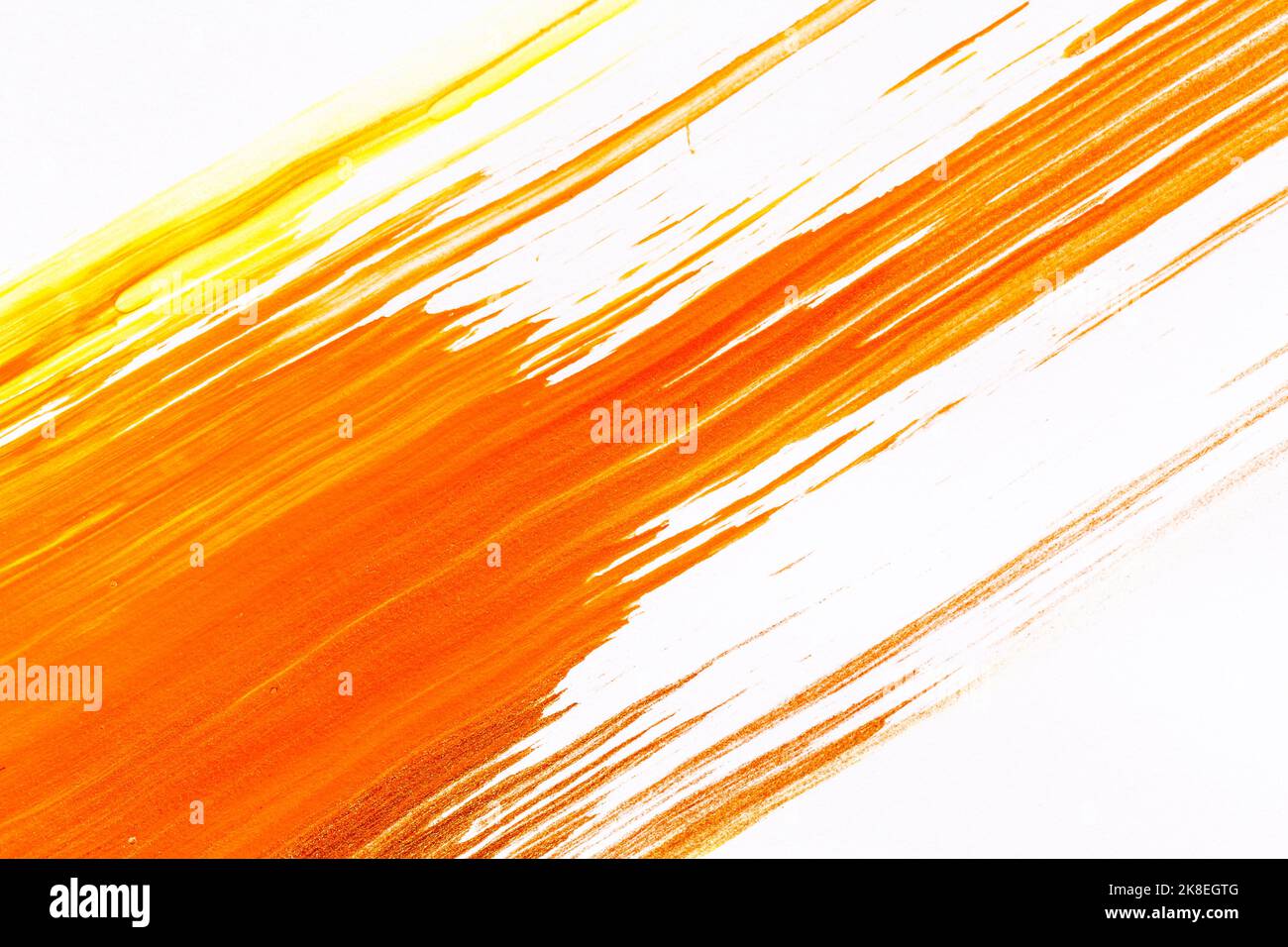 acrylic orange red yellow brown paint texture background hand made ...