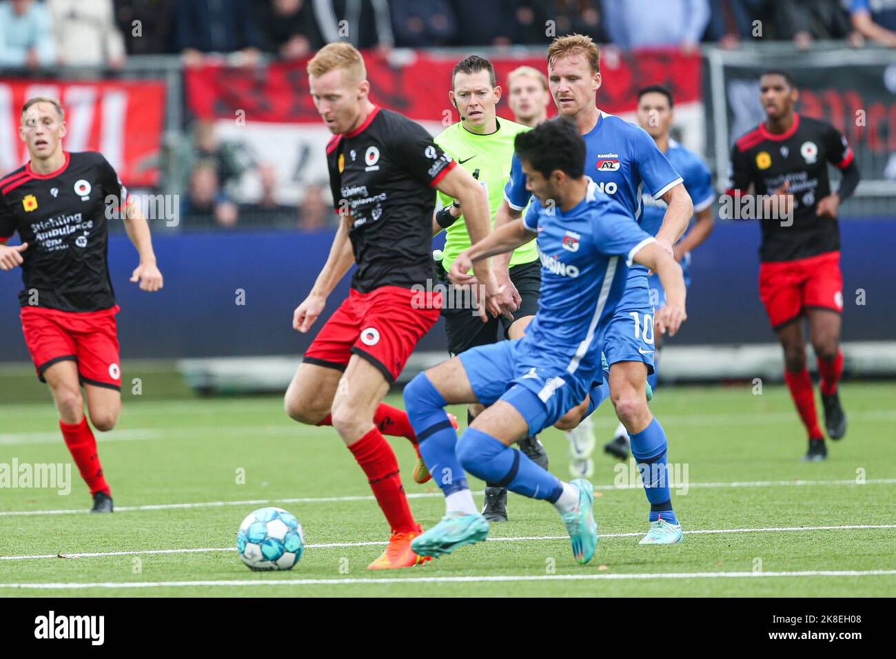 ROTTERDAM - 23-10-2022, Van Donge en de Roo stadion, eredivisie, 22/23 ...