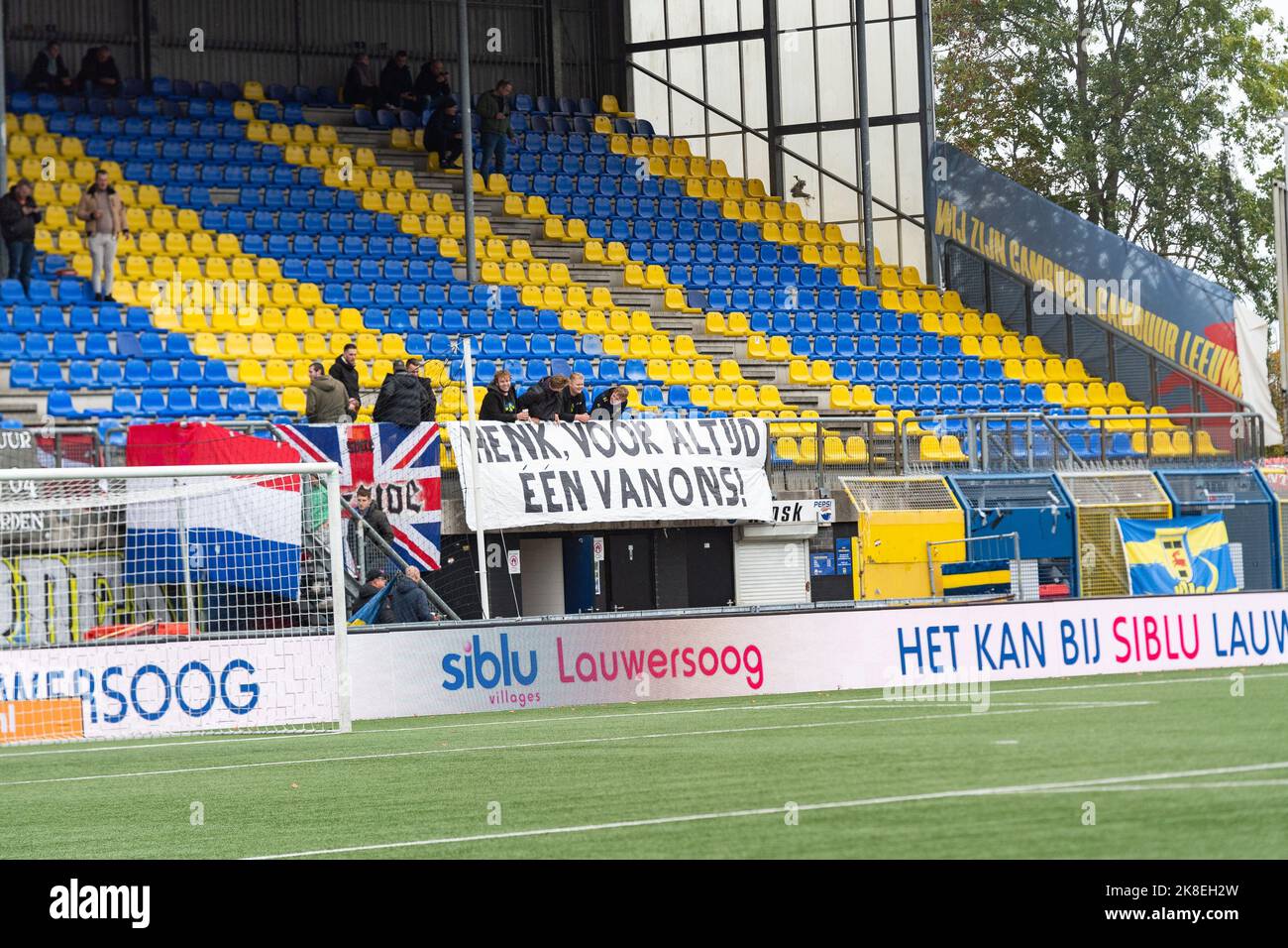LEEUWARDEN, Stadium Cambuur, 23-10-2022 , season 2022 / 2023 , Dutch ...