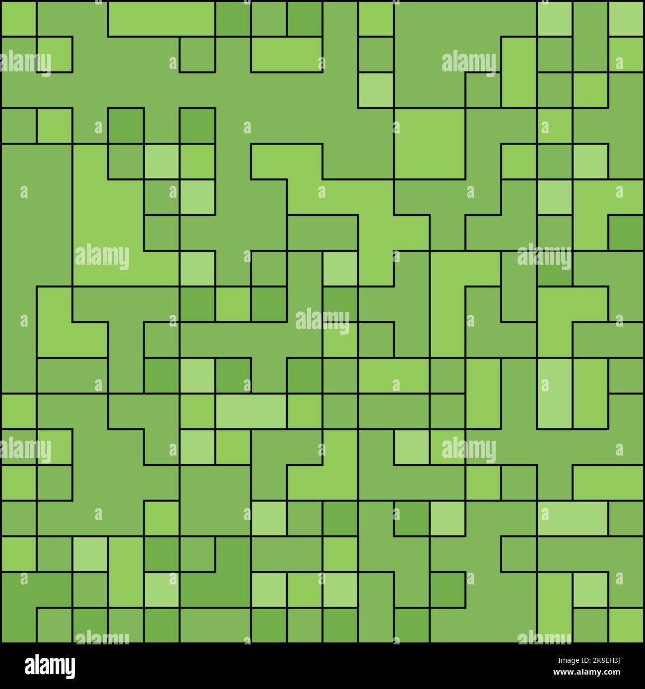 Pixel background. The concept of games background. Squares pattern background. Minecraft concept ...