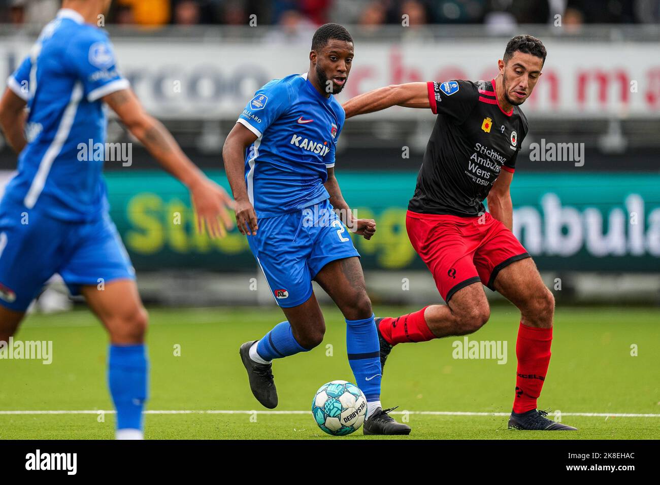 ROTTERDAM - (lr) Riechedly Bazoer of AZ Alkmaar, Reda Kharchouch of sbv ...