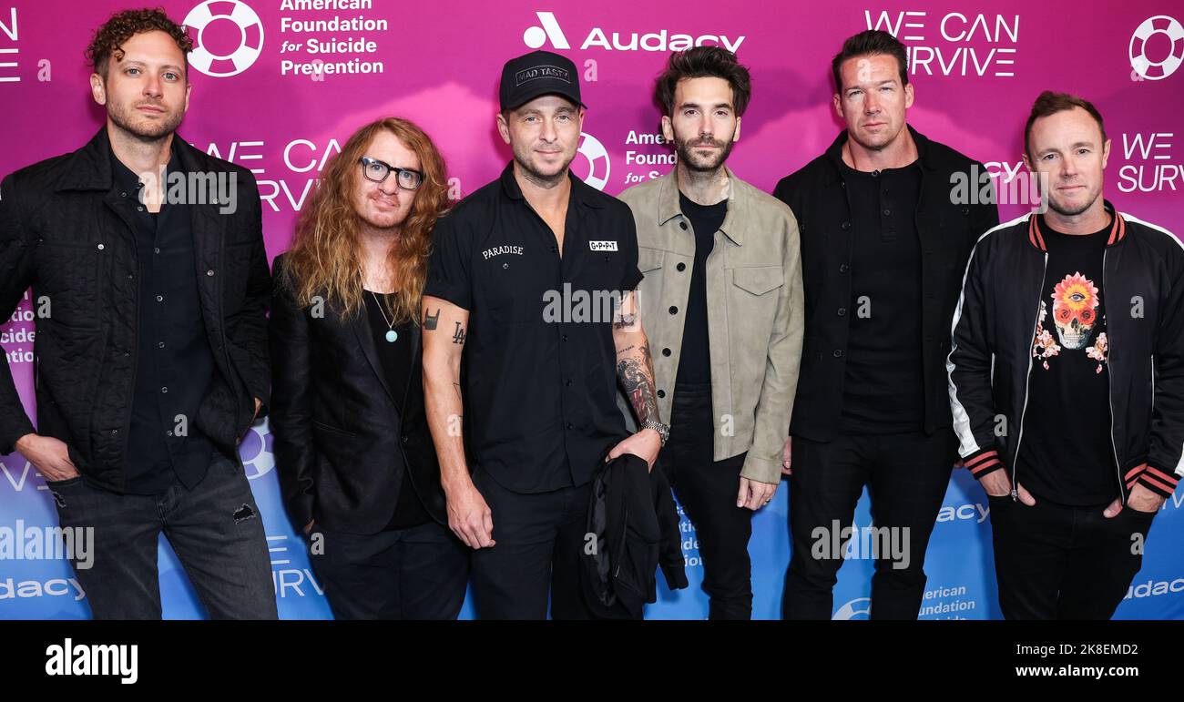 HOLLYWOOD, LOS ANGELES, CALIFORNIA, USA - OCTOBER 22: Brent Kutzle ...