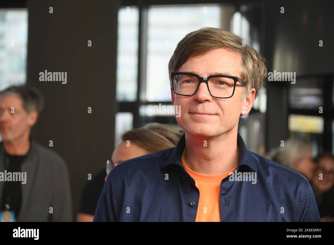 Cologne, Germany. 15th Oct, 2022. Presenter Ralph Caspers comes to the ...