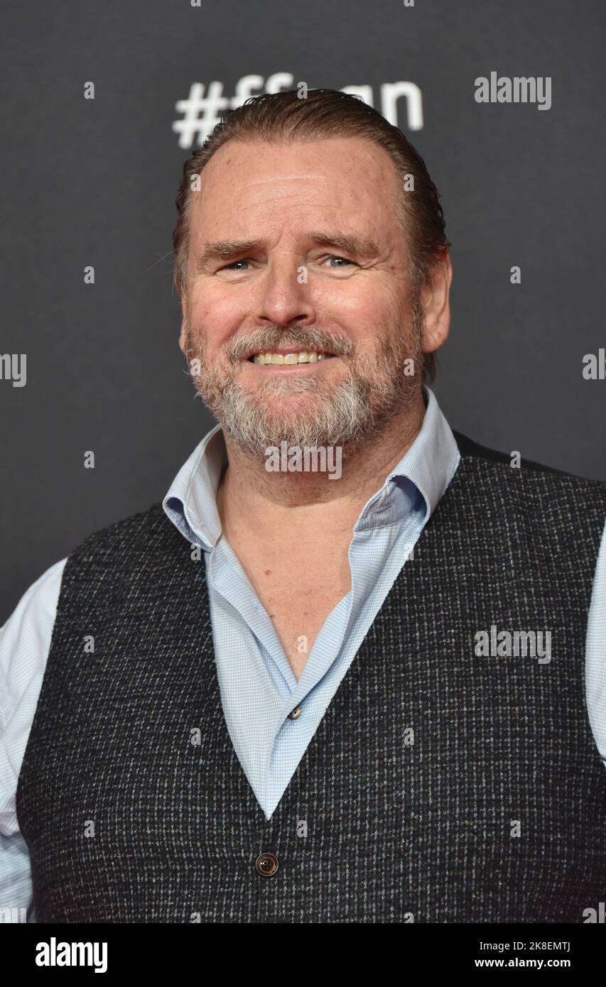 Cologne, Germany. 21st Oct, 2022. Actor Felix Vörtler comes to the ...