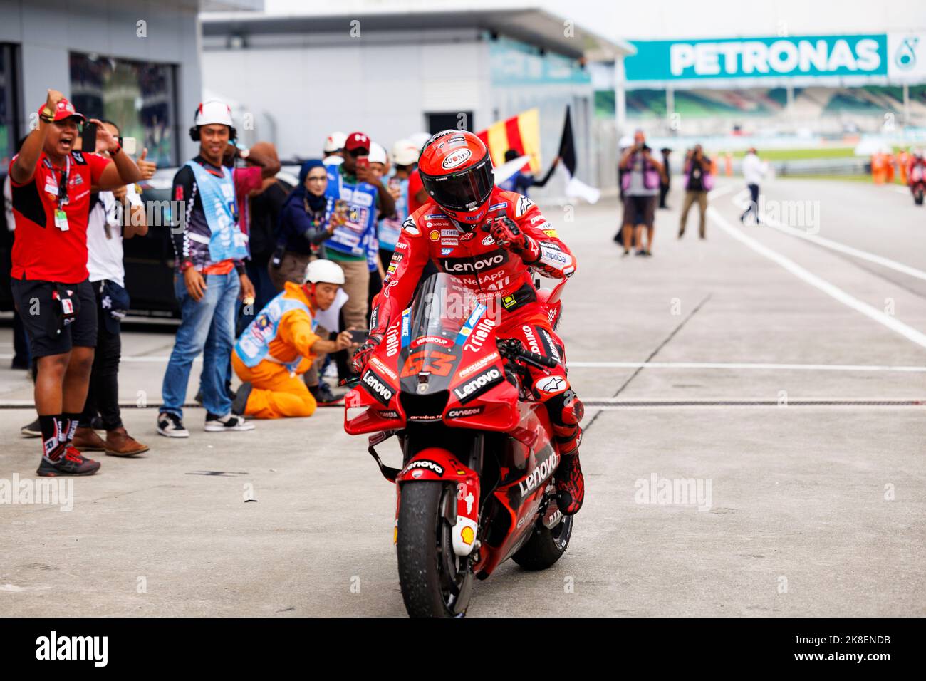 22nd October 2022; Sepang International Circuit, Sepang, MALAYSIA ...