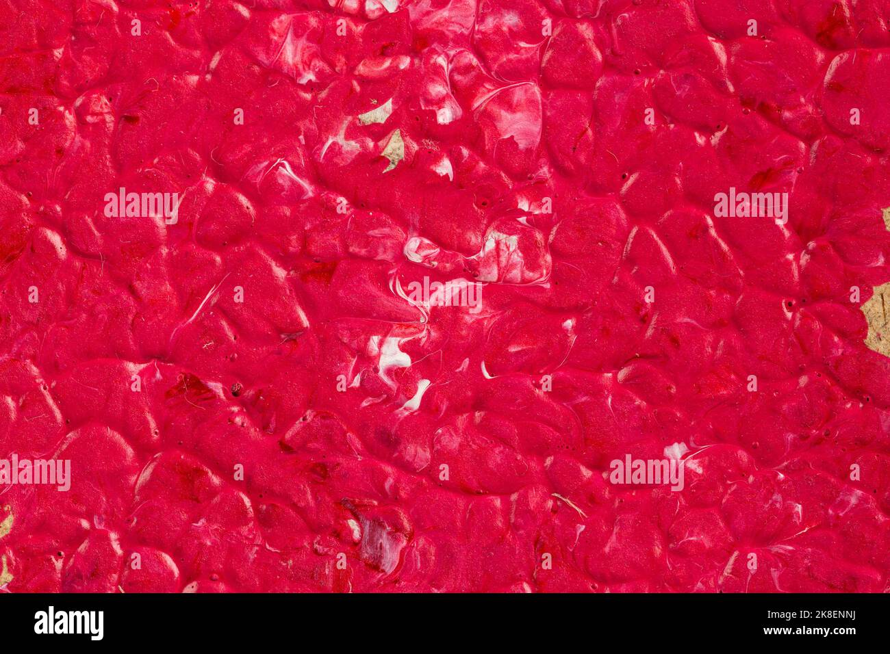 acrylic pink paint texture background on cardboard for design Stock ...