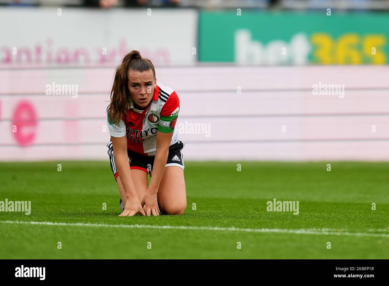 Zwolle - Annouk Boshuizen of Feyenoord V1 during the match between PEC ...