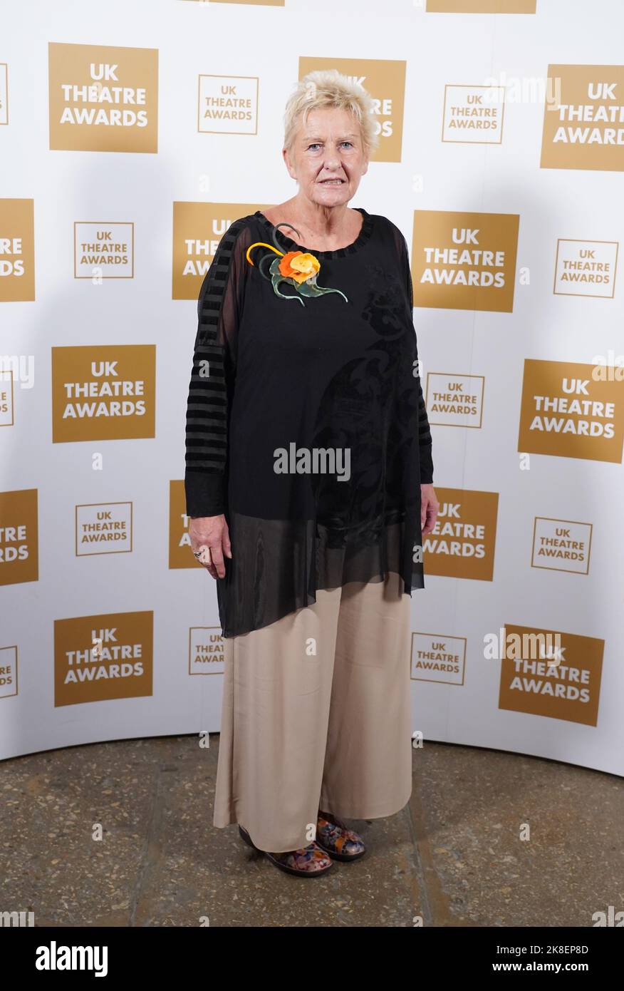 Sarah Holmes attending the UK Theatre Awards at the Guildhall in London ...