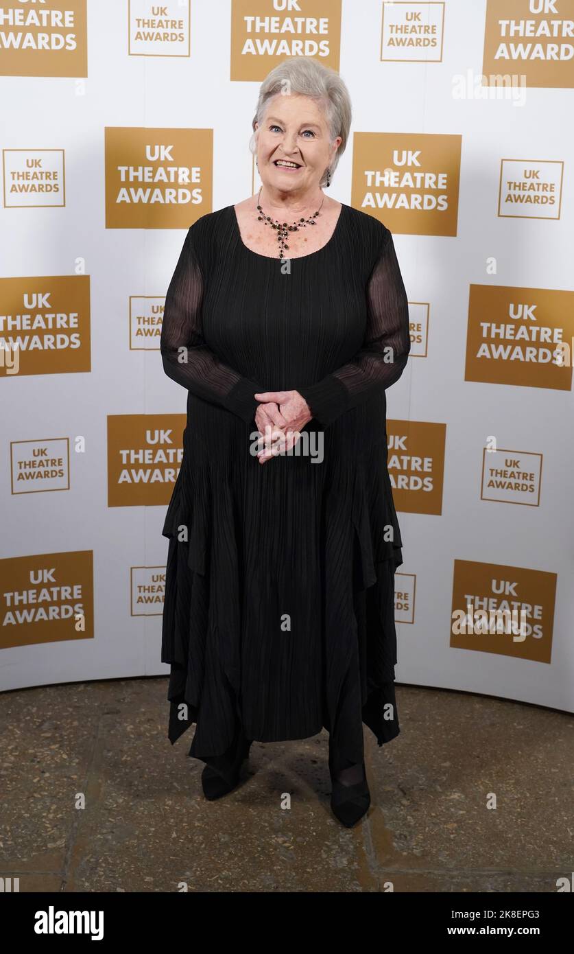 Michele Dotrice attending the UK Theatre Awards at the Guildhall in ...