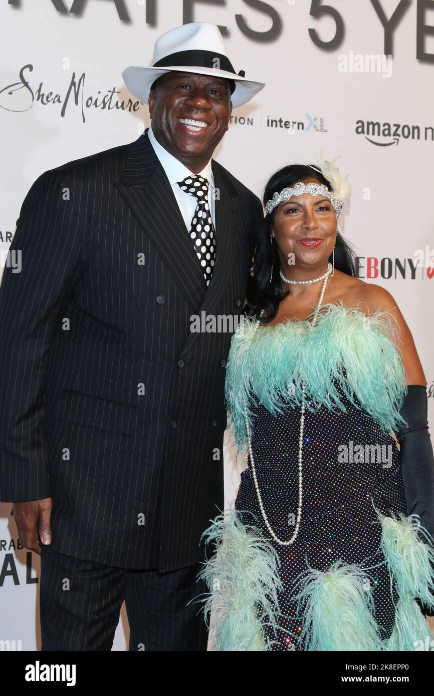 LOS ANGELES - OCT 22: Magic Johnson, Cookie Johnson at the 5th Annual ...