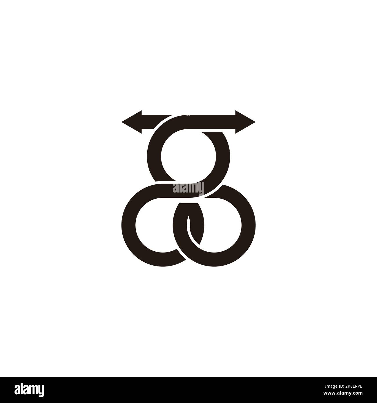 linked arrow people account symbol vector Stock Vector Image & Art - Alamy