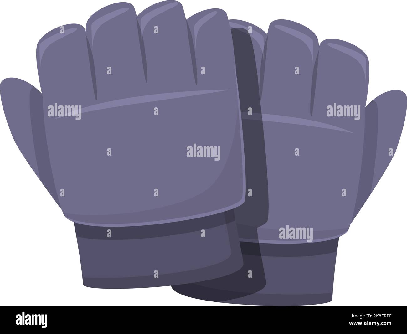 Sport gloves icon cartoon vector. Safety design. Hand isolated Stock ...