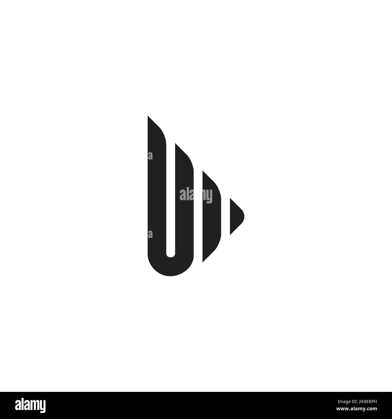 U letter block Cut Out Stock Images & Pictures - Alamy