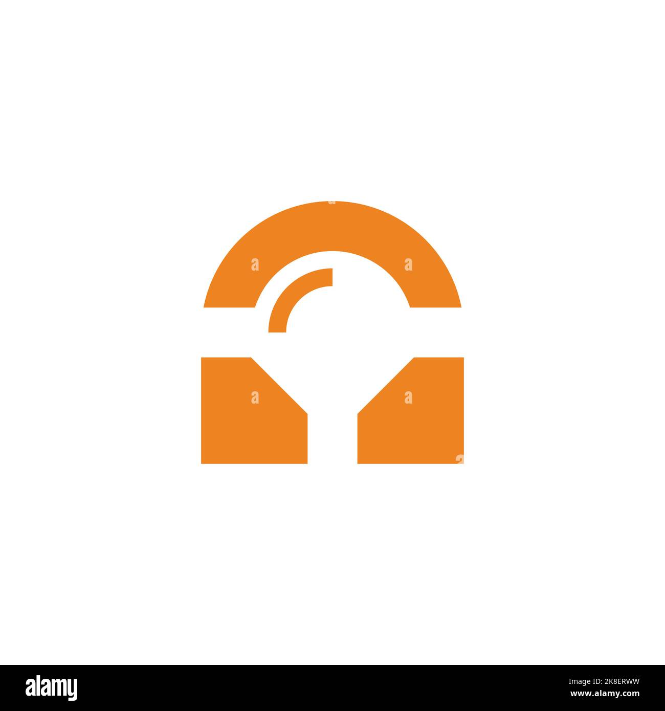 lamp flare shine simple geometric logo vector Stock Vector Image & Art ...