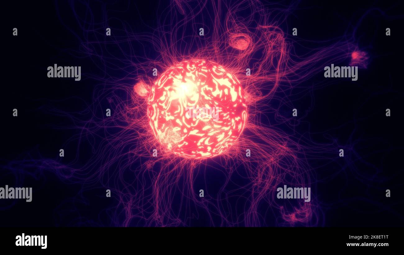 Blur glowing sphere hi-res stock photography and images - Alamy