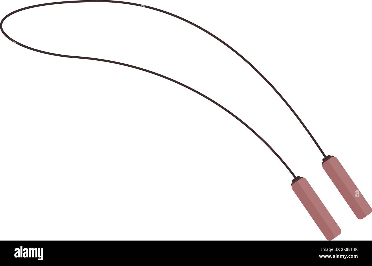 Street jump rope icon cartoon vector. Skip workout. Activity sport ...