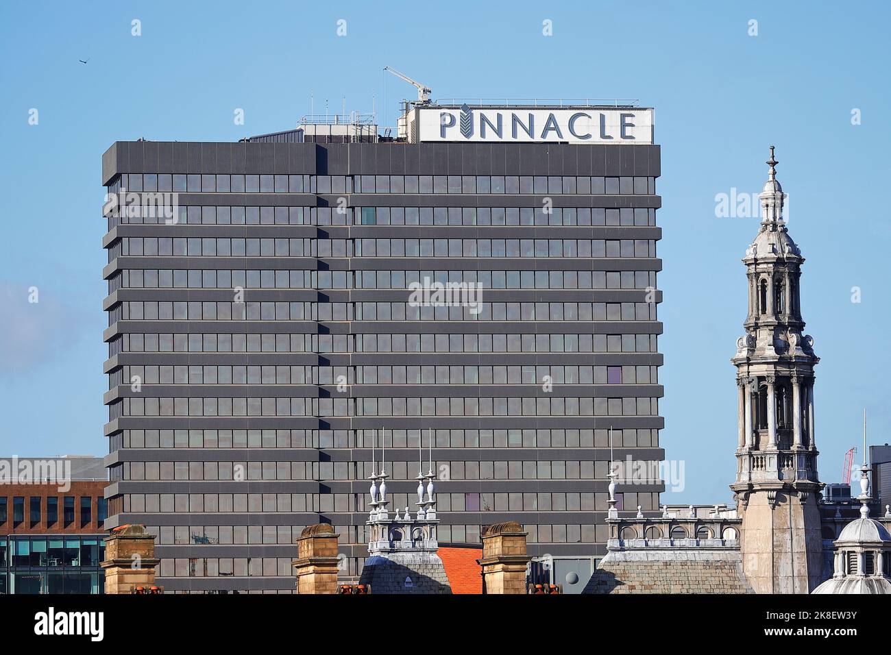 The Pinnacle office building in Leeds City Centre Stock Photo - Alamy