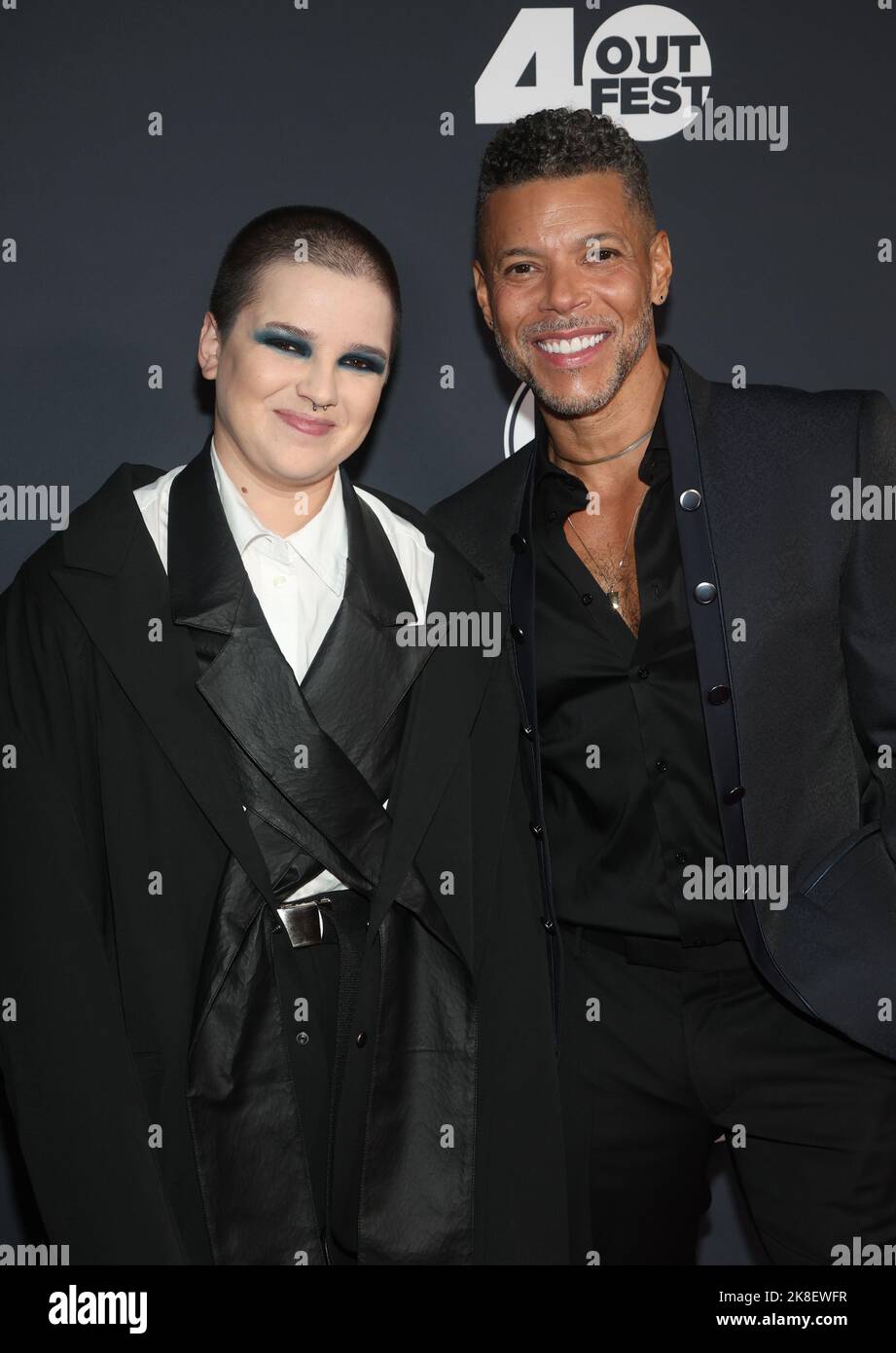 Lod Angeles, Ca. 22nd Oct, 2022. Blu del Barrio, Wilson Cruz, at the ...