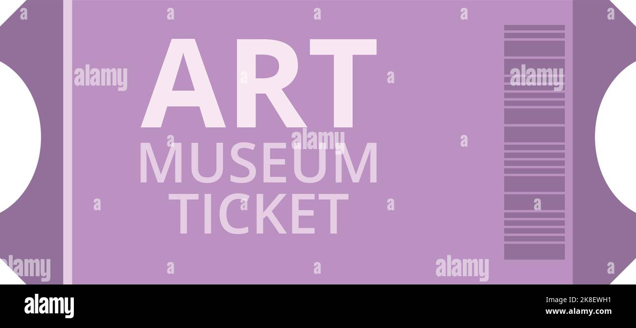 Art museum entry icon cartoon vector. Pass ticket. Stub festival Stock ... Art museum entry icon cartoon vector. Pass ticket. Stub festival Stock ...