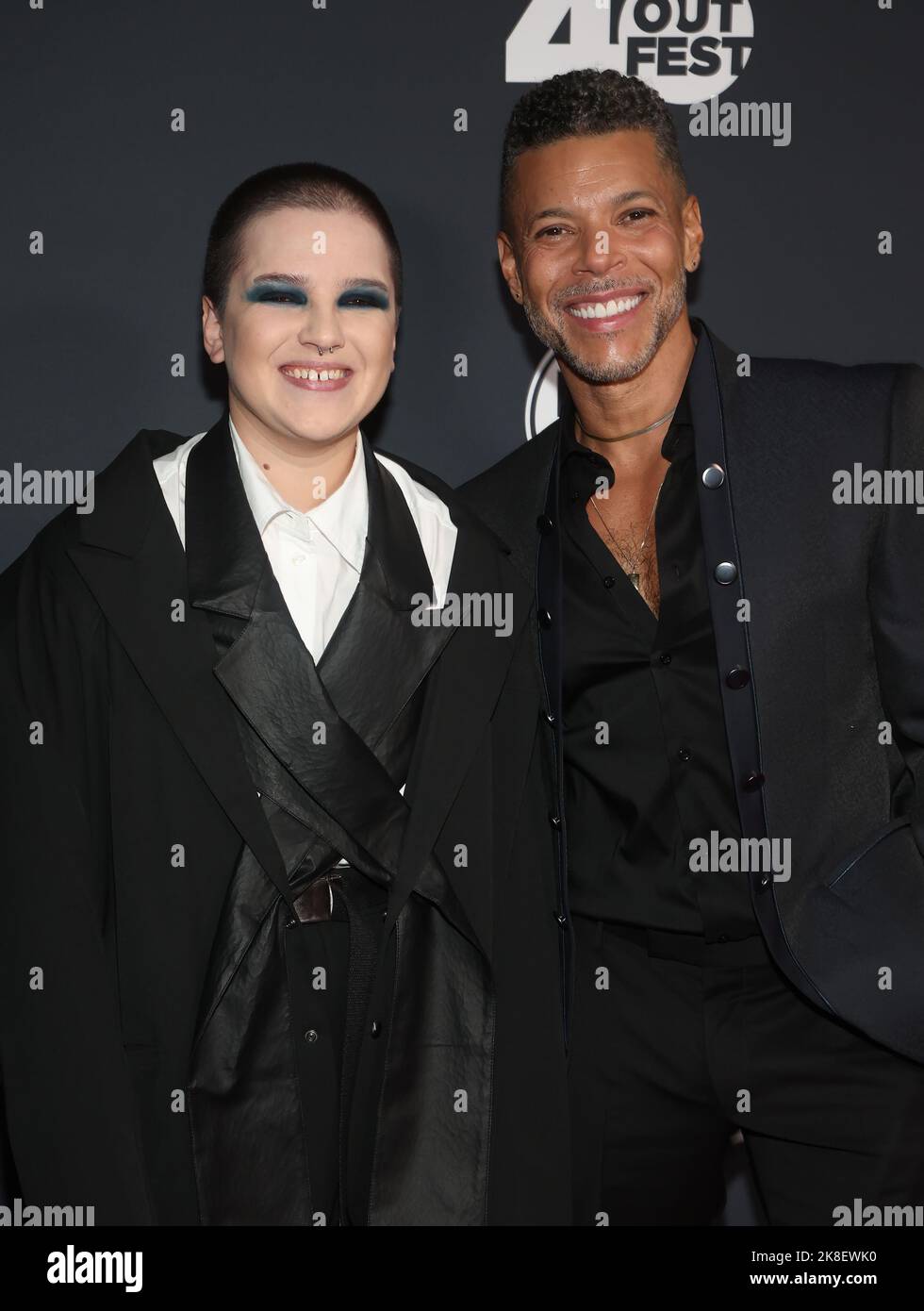 Lod Angeles, Ca. 22nd Oct, 2022. Blu del Barrio, Wilson Cruz, at the ...