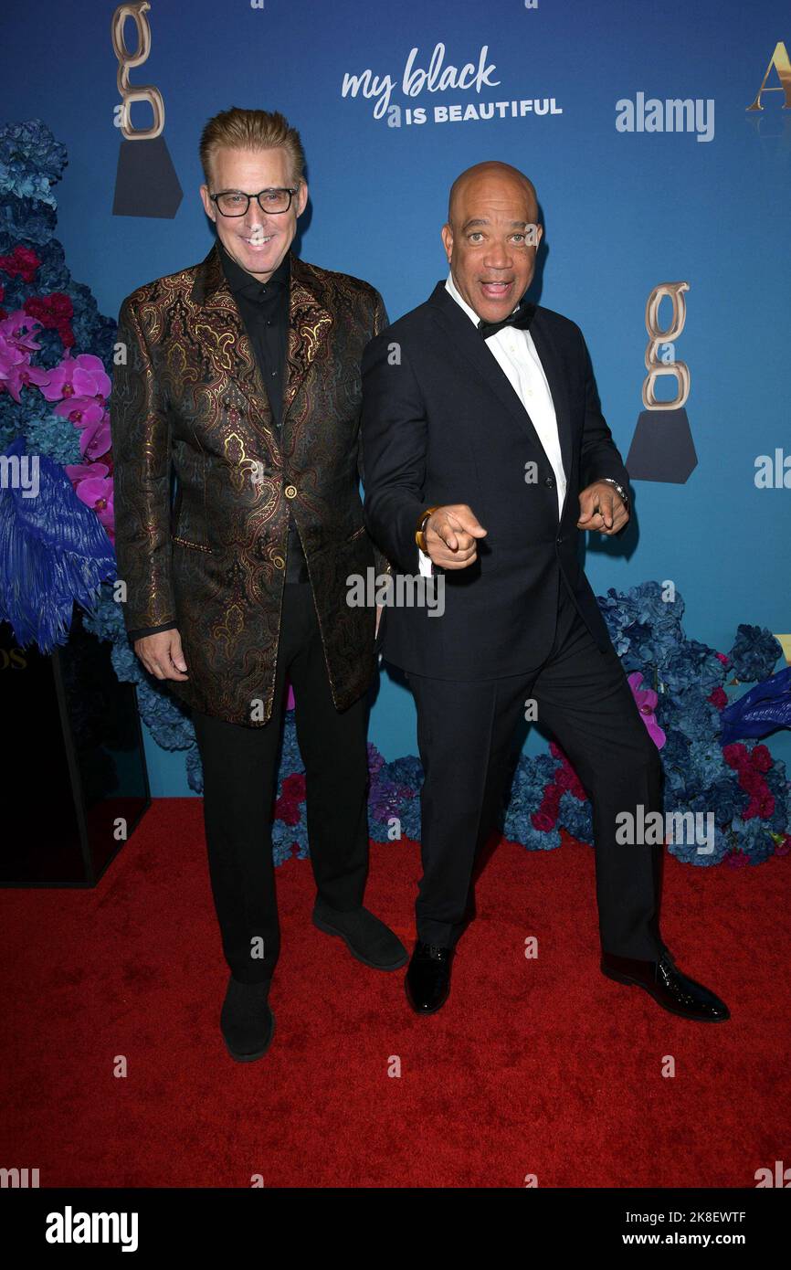 TheGrio Awards 2022 at the Beverly Hilton -PICTURED: Kerry Gordy, Gary ...