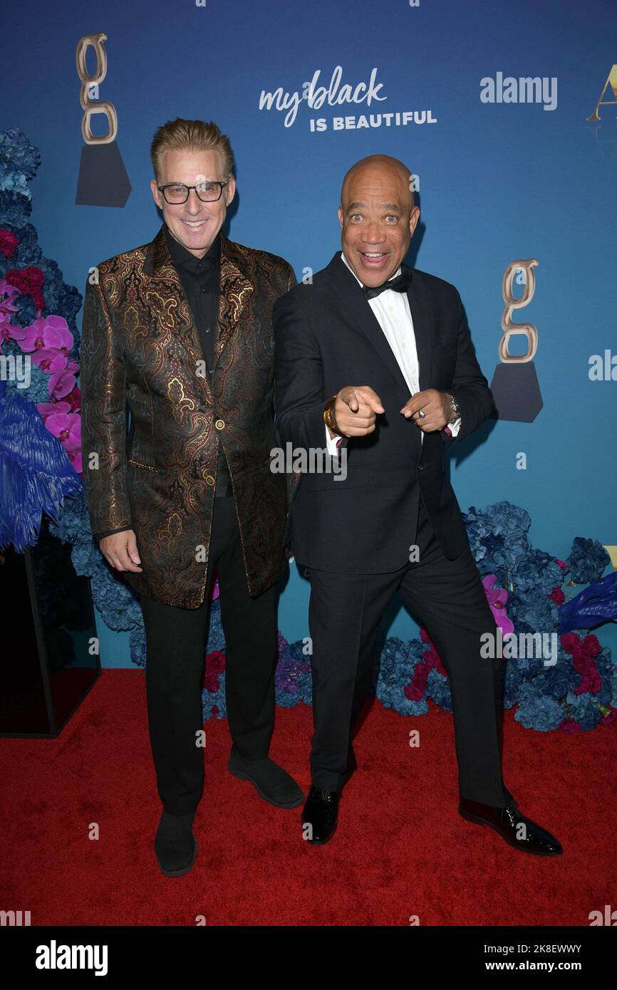 TheGrio Awards 2022 at the Beverly Hilton -PICTURED: Kerry Gordy, Gary ...
