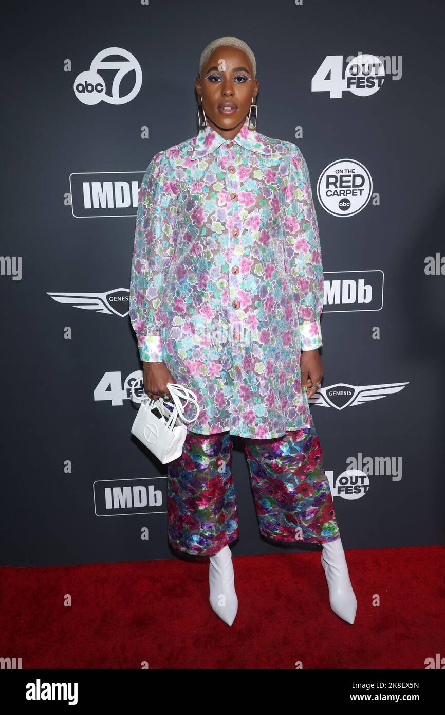 Lod Angeles, Ca. 22nd Oct, 2022. Jerrie Johnson at the 2022 Outfest ...