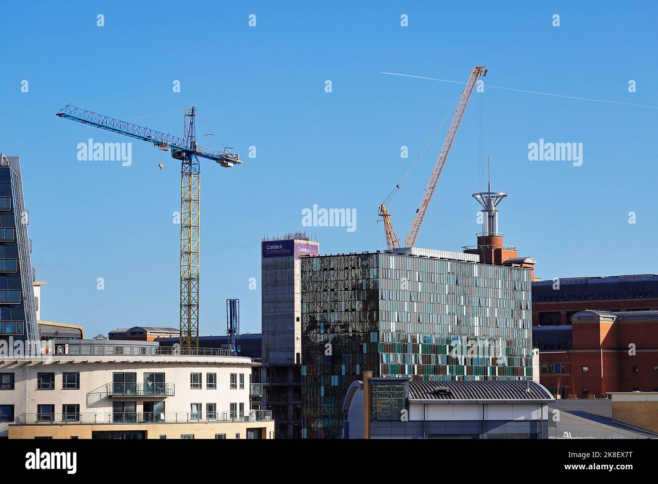 Glass cladding of Joseph Stones House student accommodation and ...