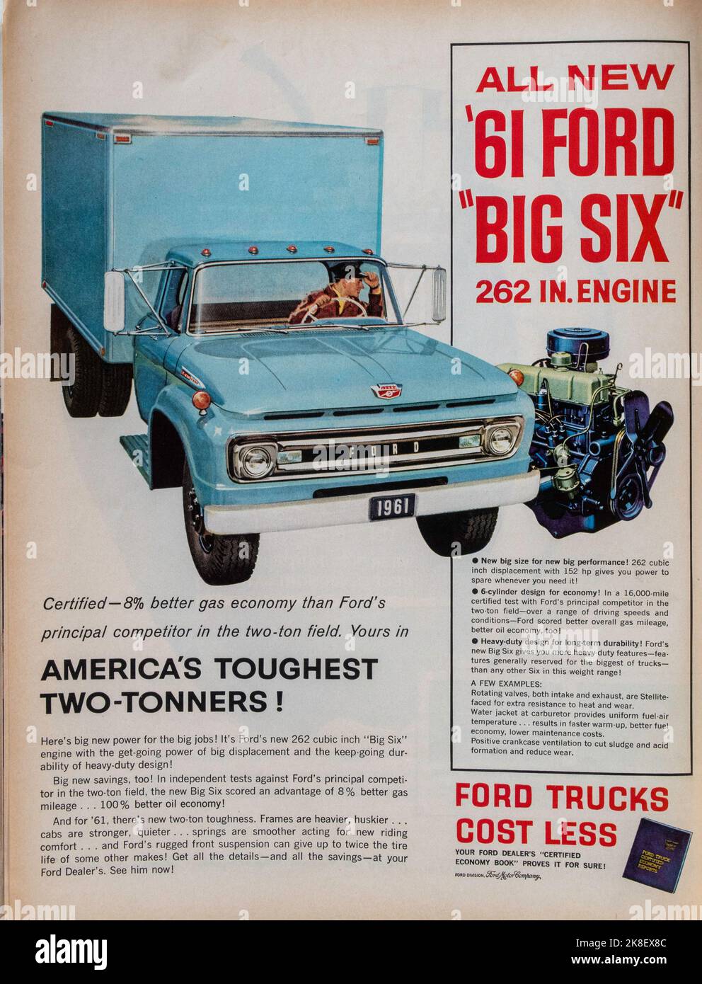 Vintage 10 February 1961 "Life" Magazine Advert, USA Stock Photo - Alamy