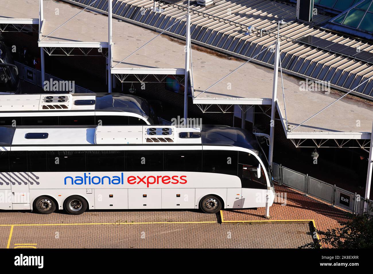 National Express Coach Station in Leeds City Centre,West Yorkshire,UK ...