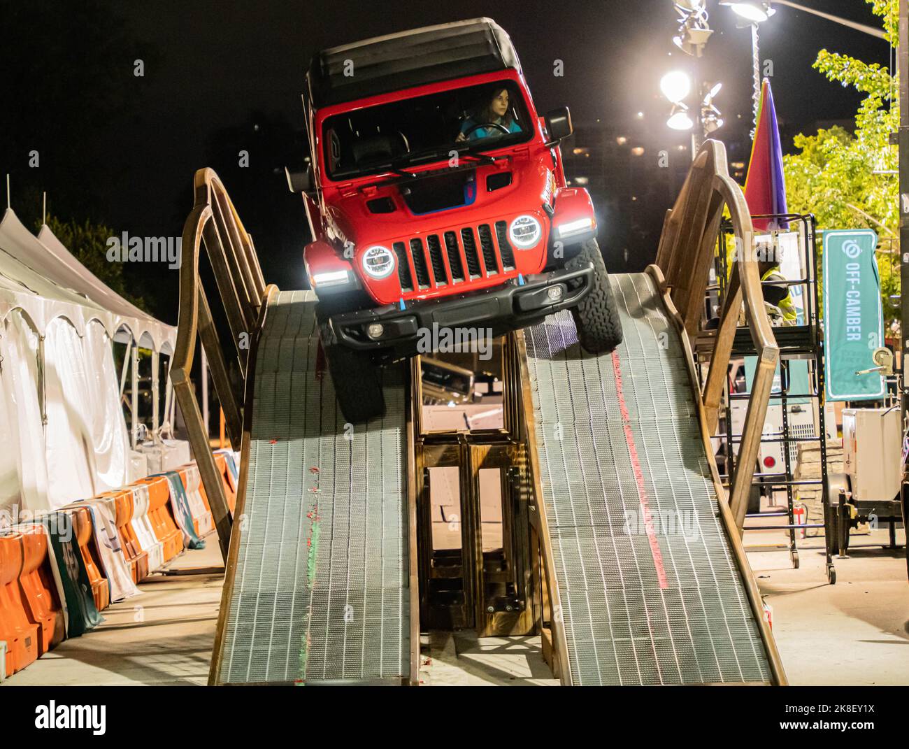 Miami Beach, Miami, Florida, USA - October 21, 2022: Jeep Show at Miami ...