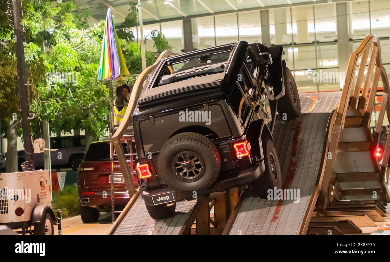 Miami Beach, Miami, Florida, USA - October 21, 2022: Jeep Show at Miami ...