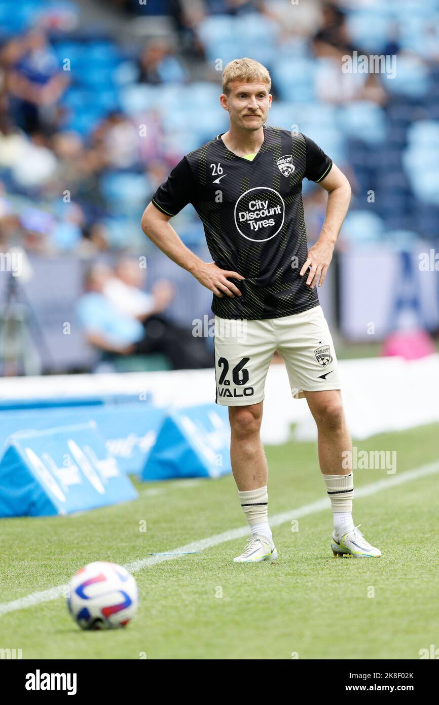 SYDNEY, AUSTRALIA - OCTOBER 23: Benjamin Halloran of Adelaide United ...