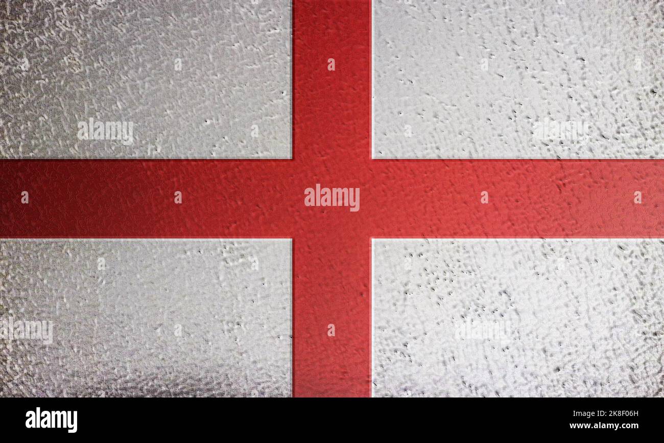 england flag on wall as background Stock Photo - Alamy