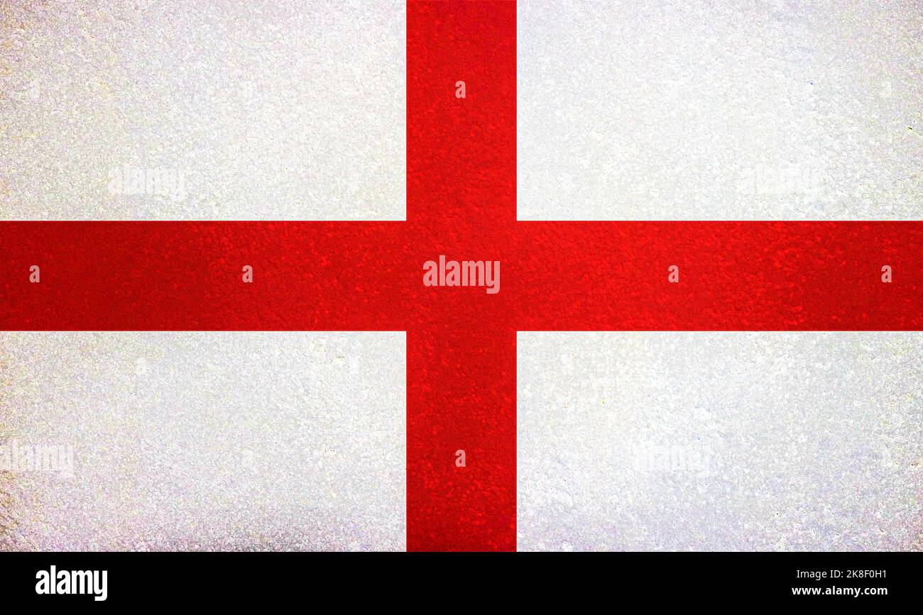 england flag on wall as background Stock Photo - Alamy