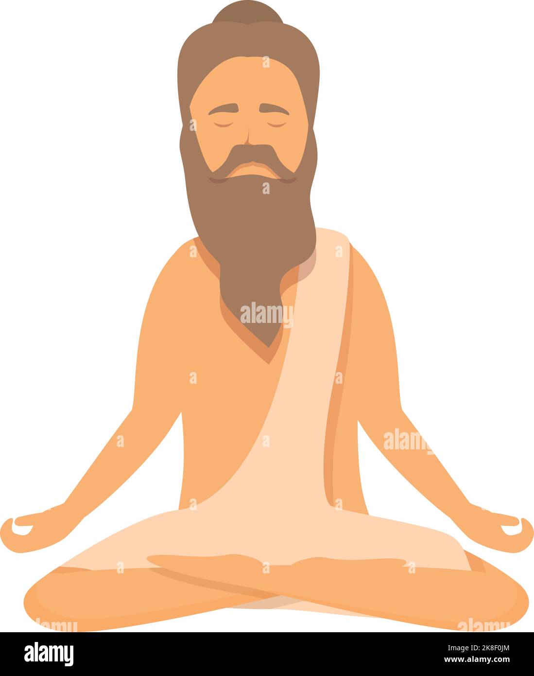 Yoga guy icon cartoon vector. Indian man. Guru person Stock Vector ... Yoga guy icon cartoon vector. Indian man. Guru person Stock Vector ...